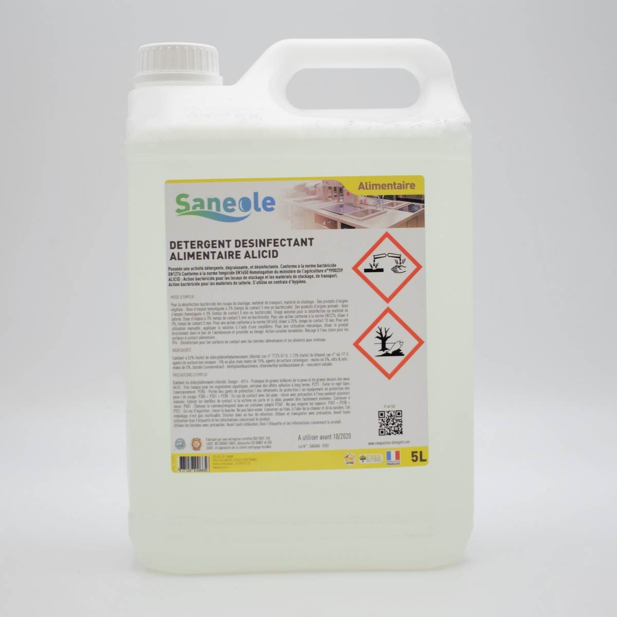 NETTOYANT DETERGENT ALIMENTAIRE (5L)